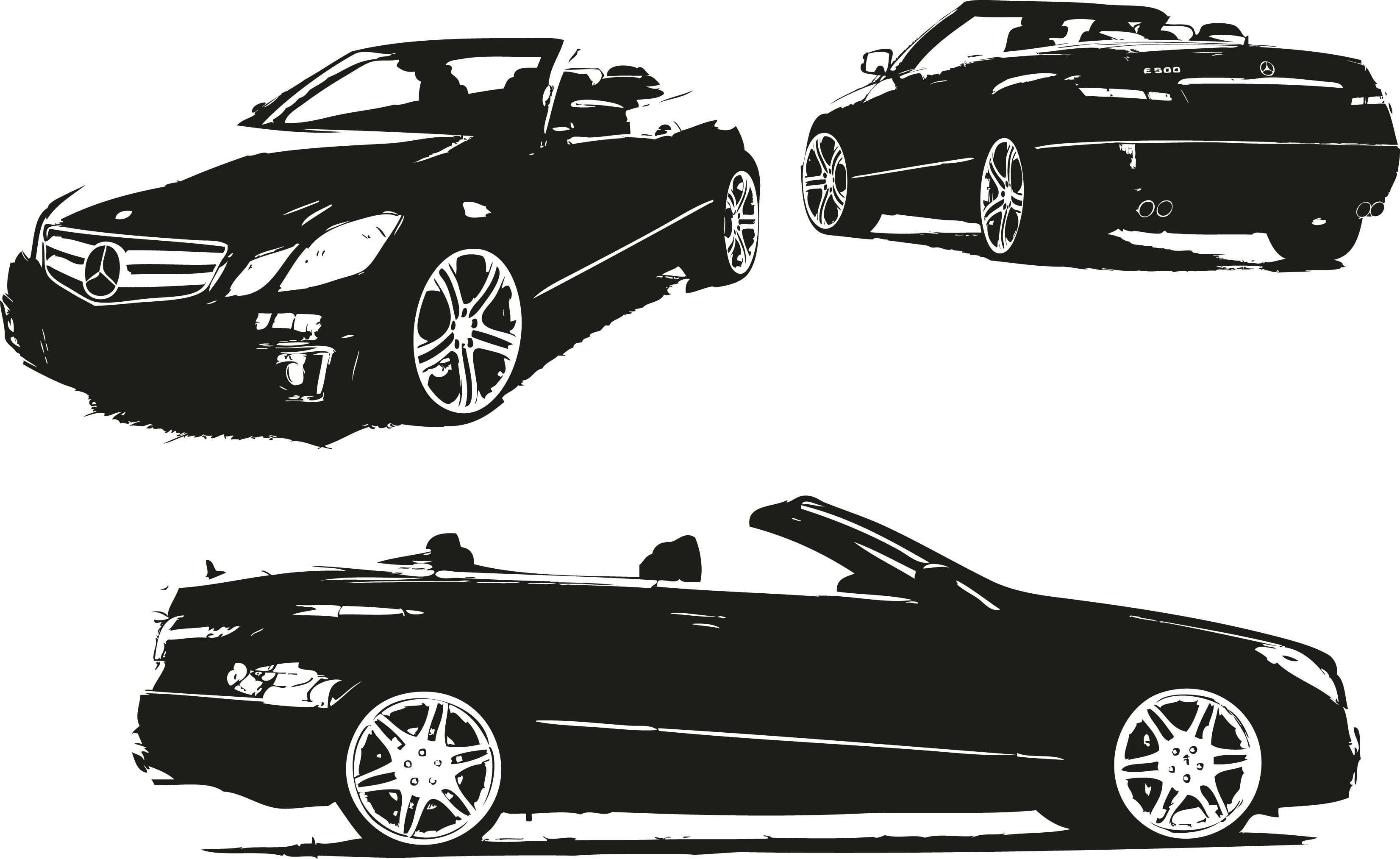 Mercedes E Class Coupe Cabrio Vector by NB-A on DeviantArt