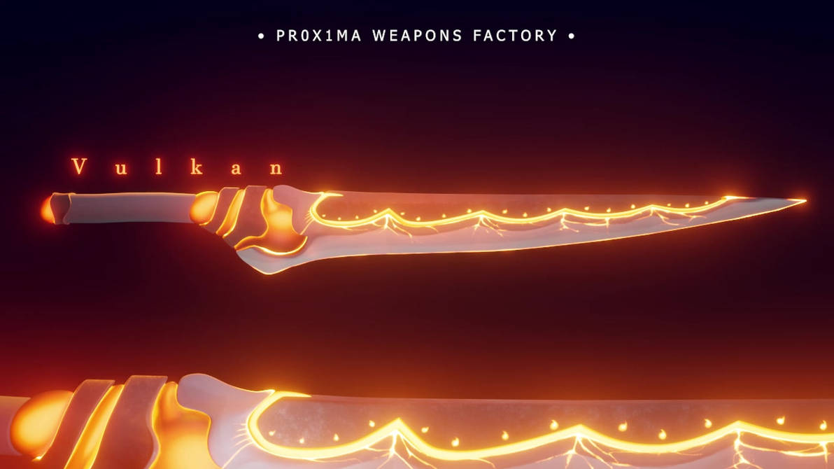 3D Adoptable Sword - Vulkan (CLOSED)(.blend) by pr0x1ma on DeviantArt