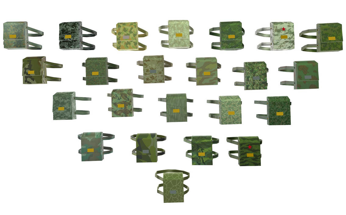 MMD Military Leg Strap Pack DL by Metalmiku2 on DeviantArt