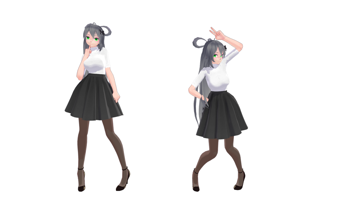 TDA Lady Luo Tianyi Model DL by myunzie on DeviantArt
