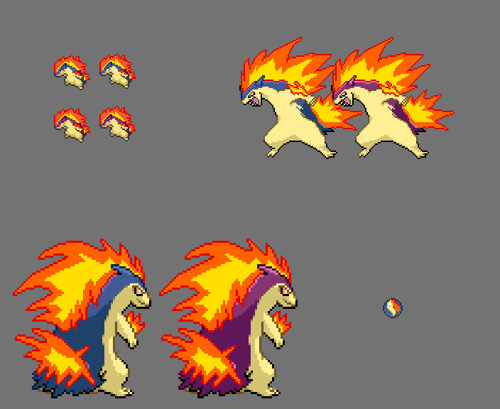 Mega Typhlosion pack for pokemon essentials v21.1 by r1ckl3ss on DeviantArt