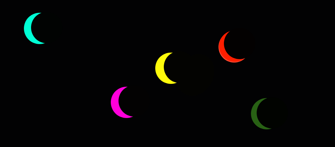 Color moons by TinaLeigacleonlover on DeviantArt