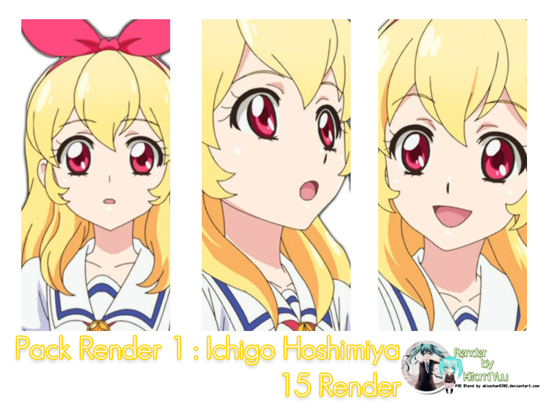 [Pack Render] 1 : Hoshimiya Ichigo by HitomiYuu on DeviantArt