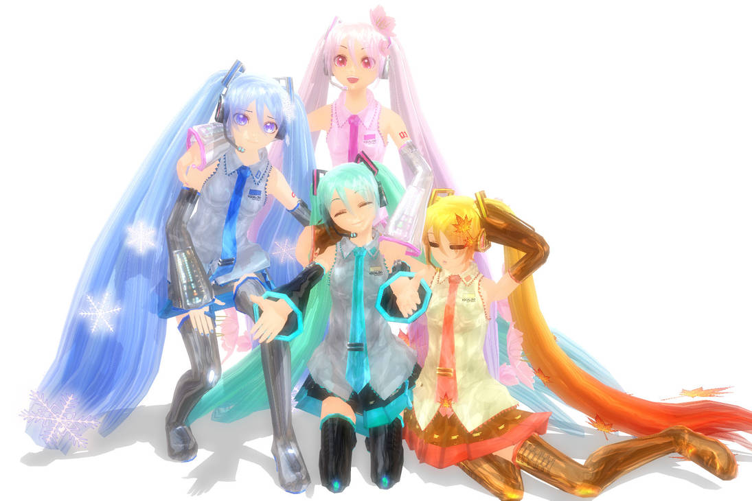 MMD Seasons + Pose Data DL by nyanami on DeviantArt