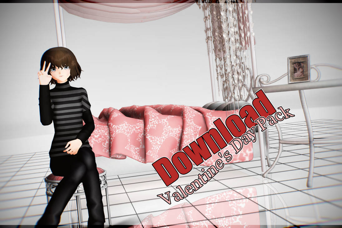 MMD Valentine's Day pack download by NanaSui on DeviantArt