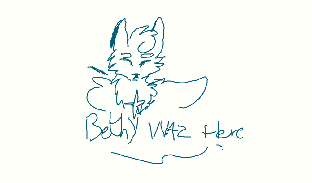Bethy was here by MiniMagpiexx on DeviantArt