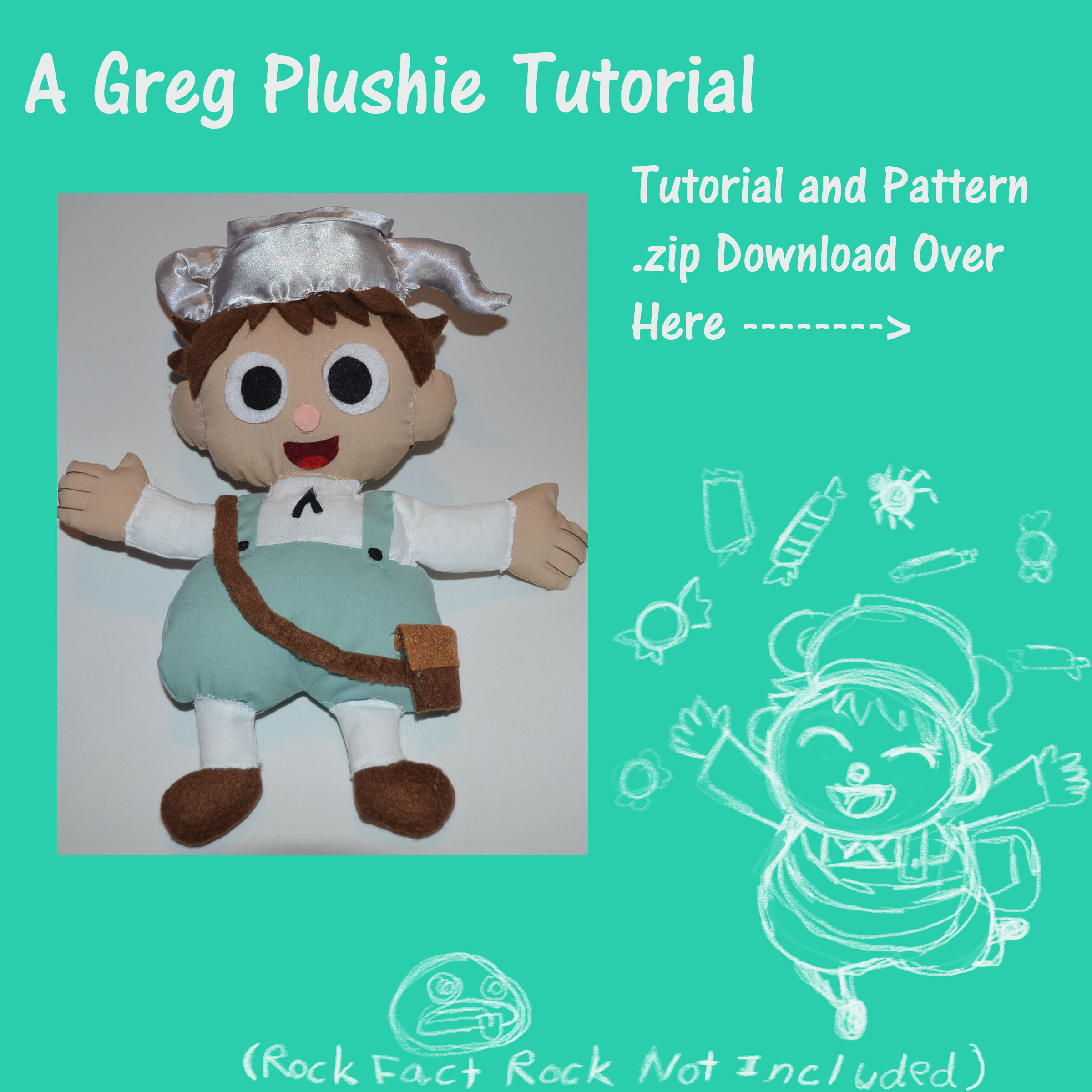 OtGW Greg Plushie Tutorial and Patterns by DonutTyphoon on DeviantArt