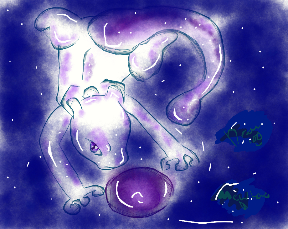 Mewtwo's Shadowball by Draw100 on DeviantArt
