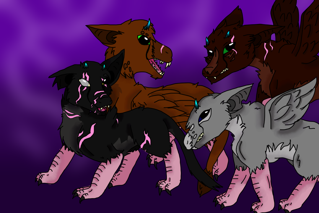 the trico kids- trico oc by goldenfluffpuff on DeviantArt