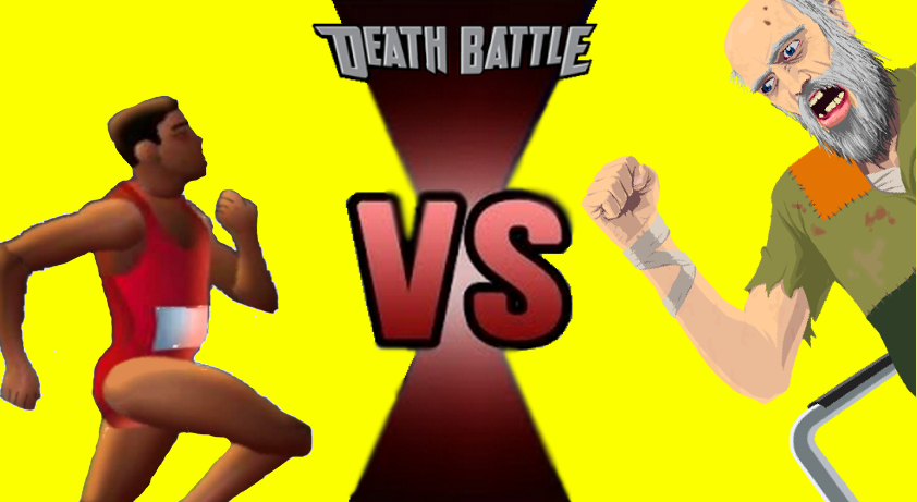 Death Battle | Qwop vs. Wheelchair Guy by PsyInsti on DeviantArt