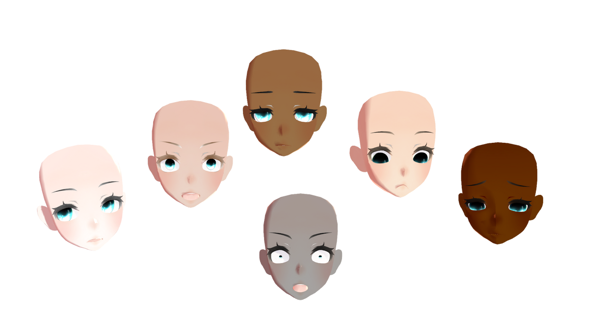 FaceTextures Pack1 DL** by xMoMoMiu on DeviantArt