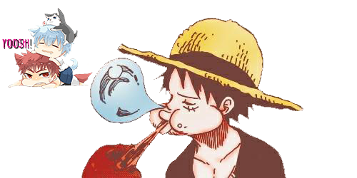Luffy Lunch [Render] by YOOSH-CHAN on DeviantArt