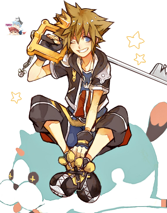 Sora [Render] by YOOSH-CHAN on DeviantArt