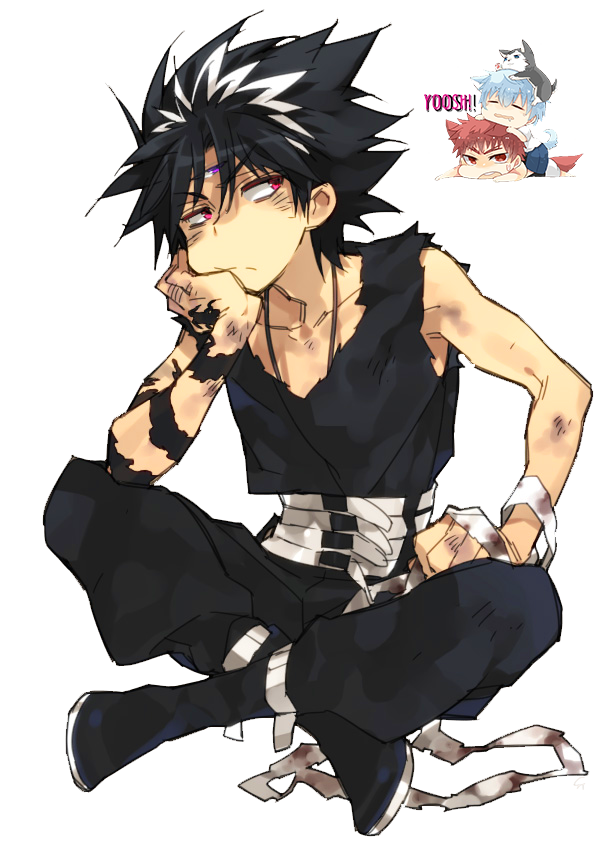 Hiei [Render] by YOOSH-CHAN on DeviantArt