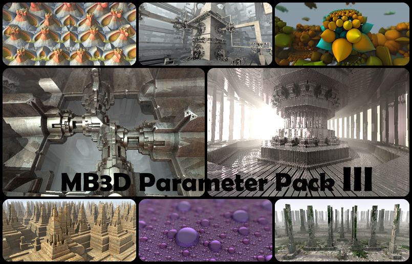 MB3D Parameter Pack III by elminino on DeviantArt