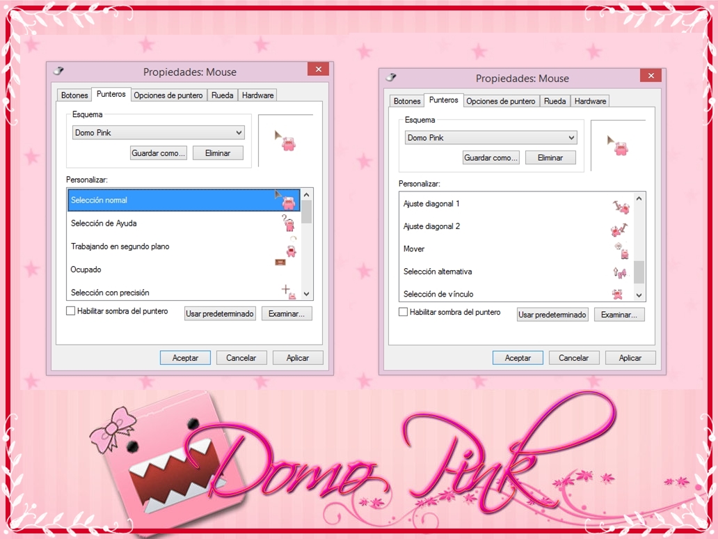 Cursores Domo Pink by SweetPinkGalaxy on DeviantArt