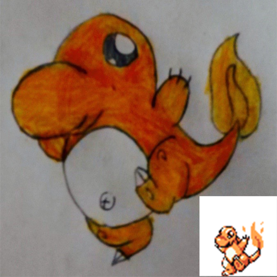 Charmander gen 1 by BluetoeTheDino on DeviantArt