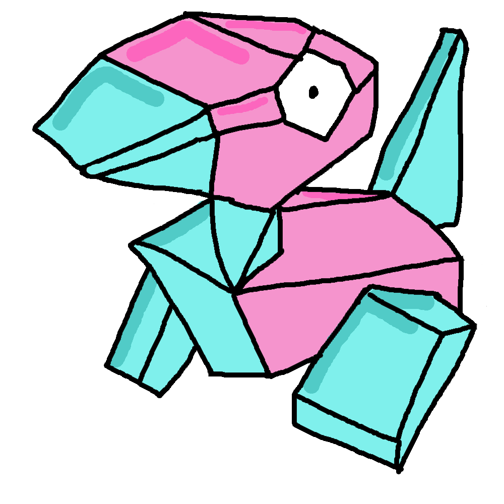 Porygon by BluetoeTheDino on DeviantArt