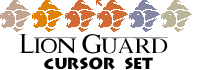 The Lion Guard Cursor Set by RadSpyro on DeviantArt