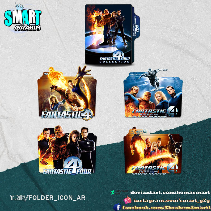 Fantastic Four Collection Folder Icon by hemasmart on DeviantArt