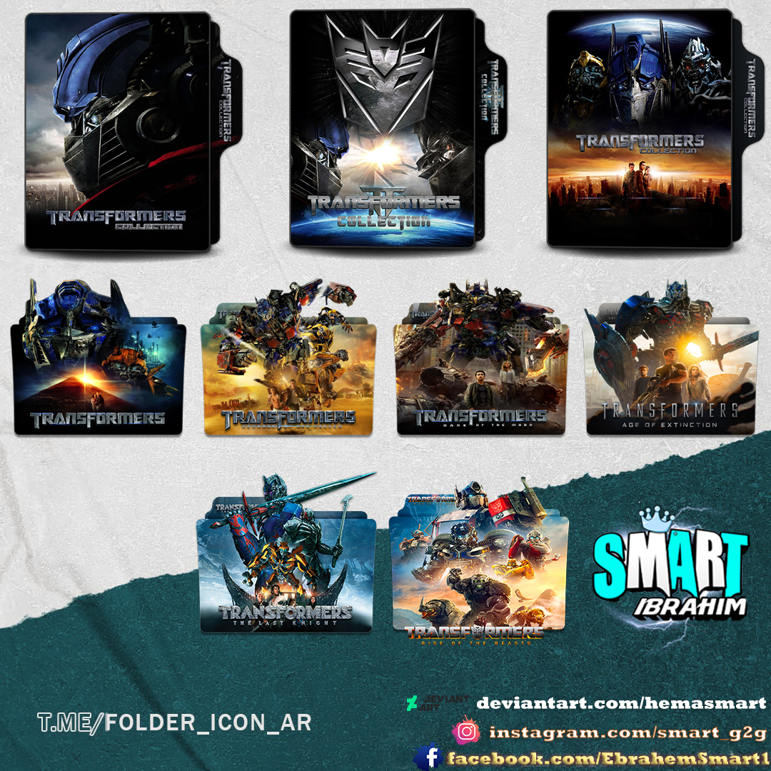 Transformers Collection Folder Icon by hemasmart on DeviantArt