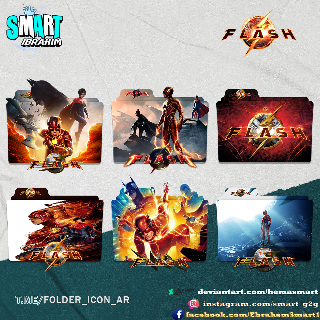 The Flash Movie 2023 Folder Icon by hemasmart on DeviantArt