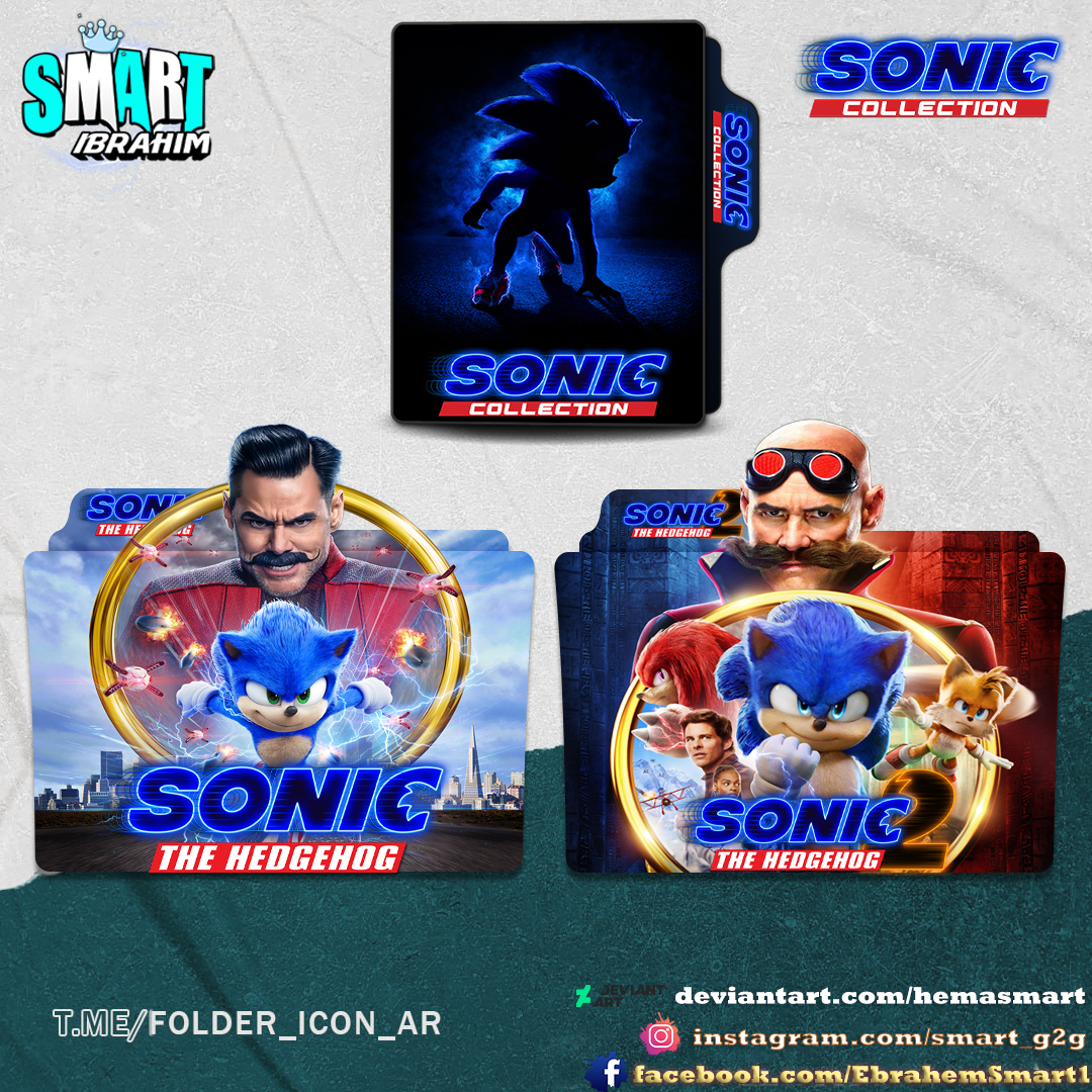 Sonic the Hedgehog Collection Folder Icon by hemasmart on DeviantArt