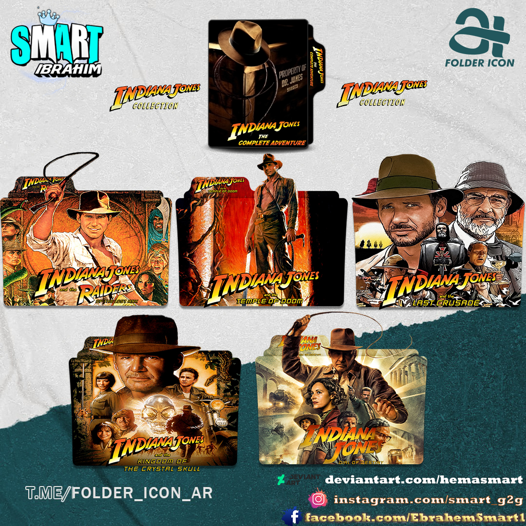 Indiana Jones Collection Folder Icon by hemasmart on DeviantArt