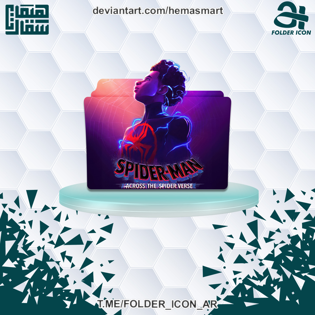 Spider-Man Across the Spider-Verse Folder icon by hemasmart on DeviantArt