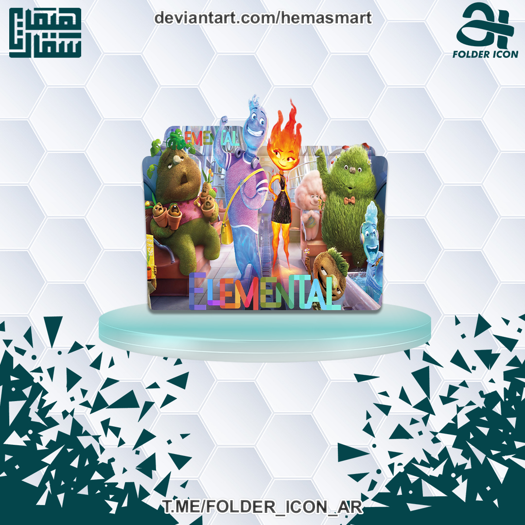 Elemental 2023 Folder Icon by hemasmart on DeviantArt