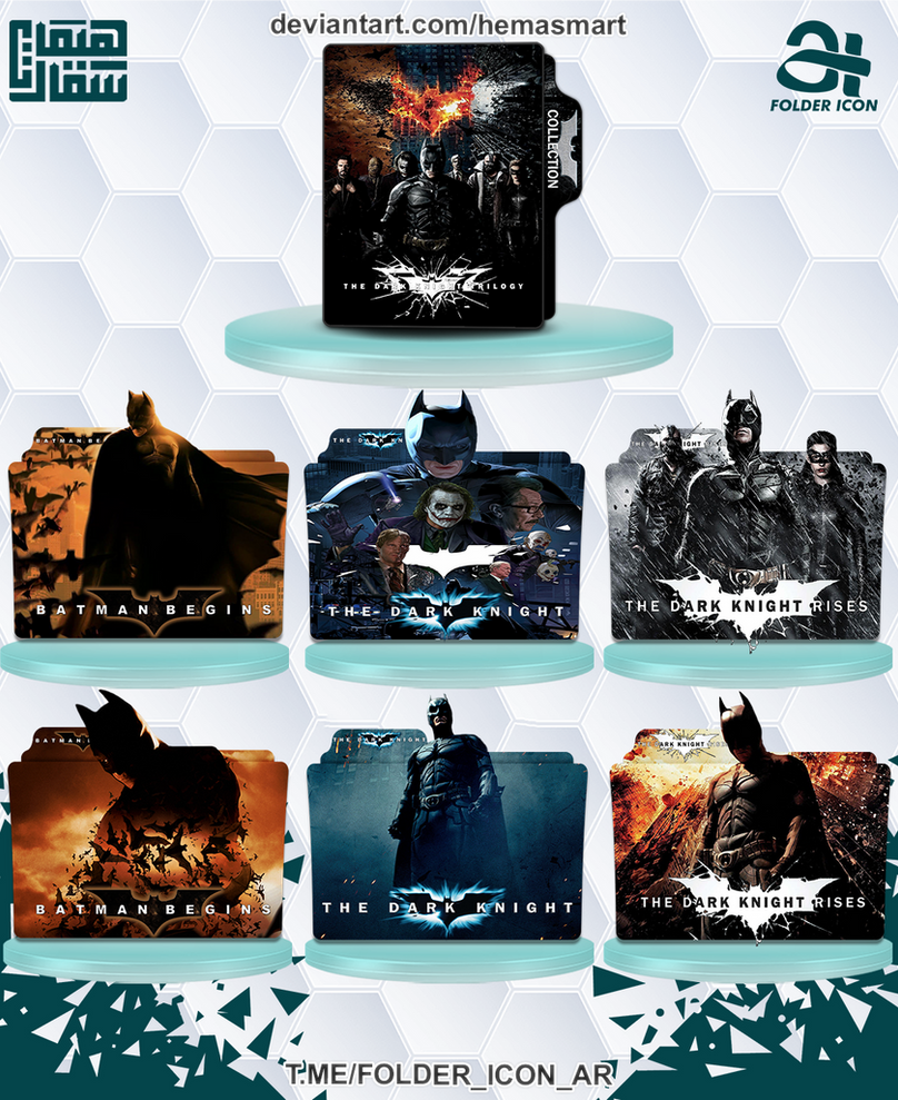The Dark Knight Collection Folder Icon by hemasmart on DeviantArt