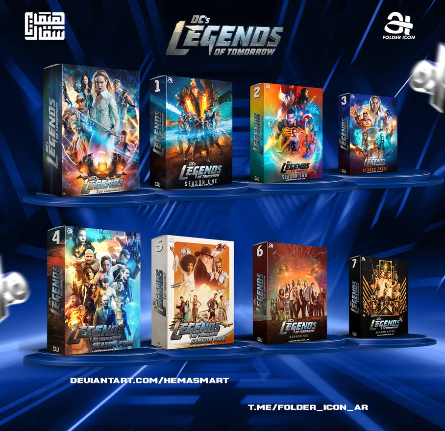 DC's Legends of Tomorrow 2016 Folder Icon by hemasmart on DeviantArt