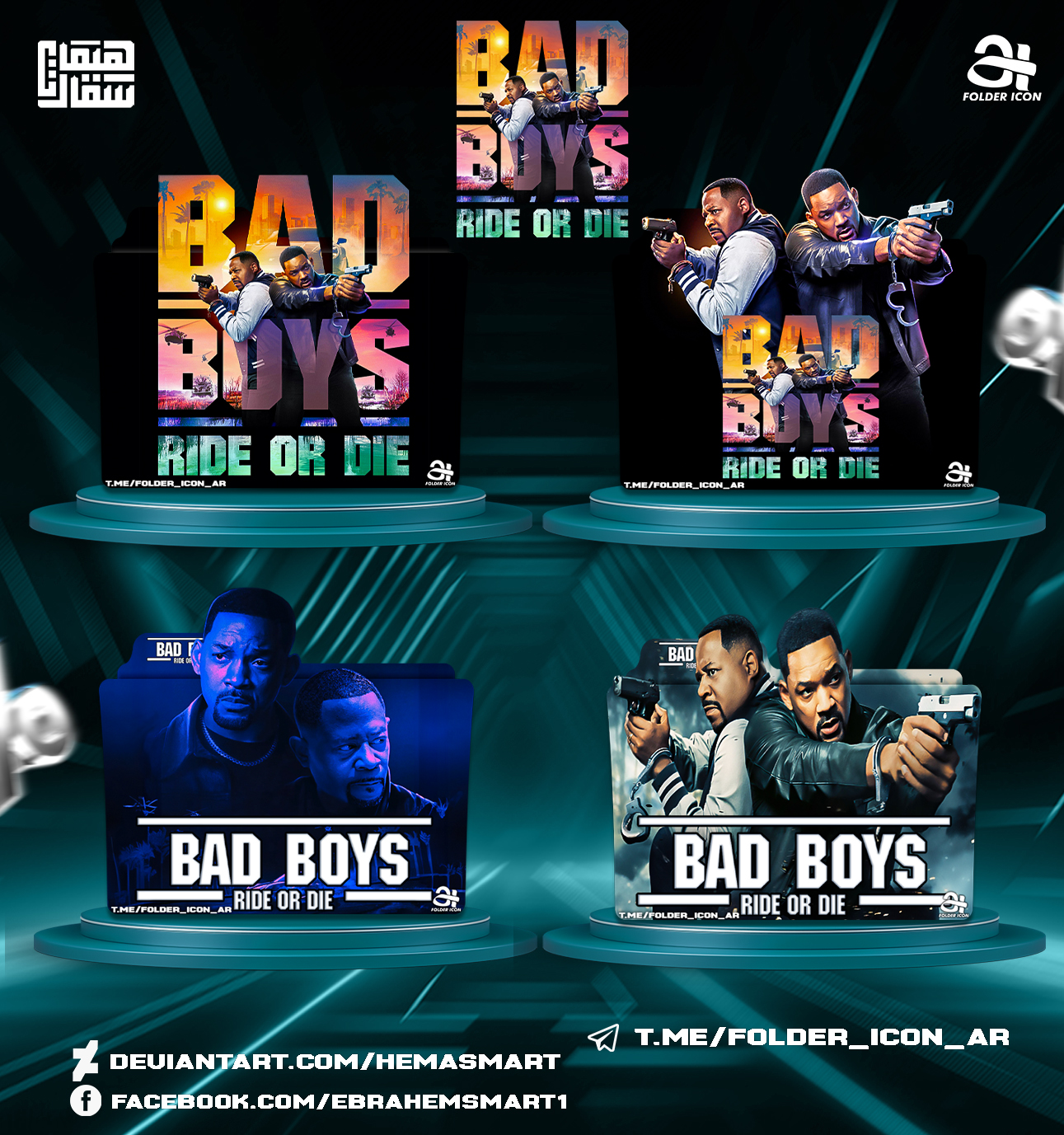 Bad Boys Ride or Die 2024 Folder Icon by hemasmart on DeviantArt
