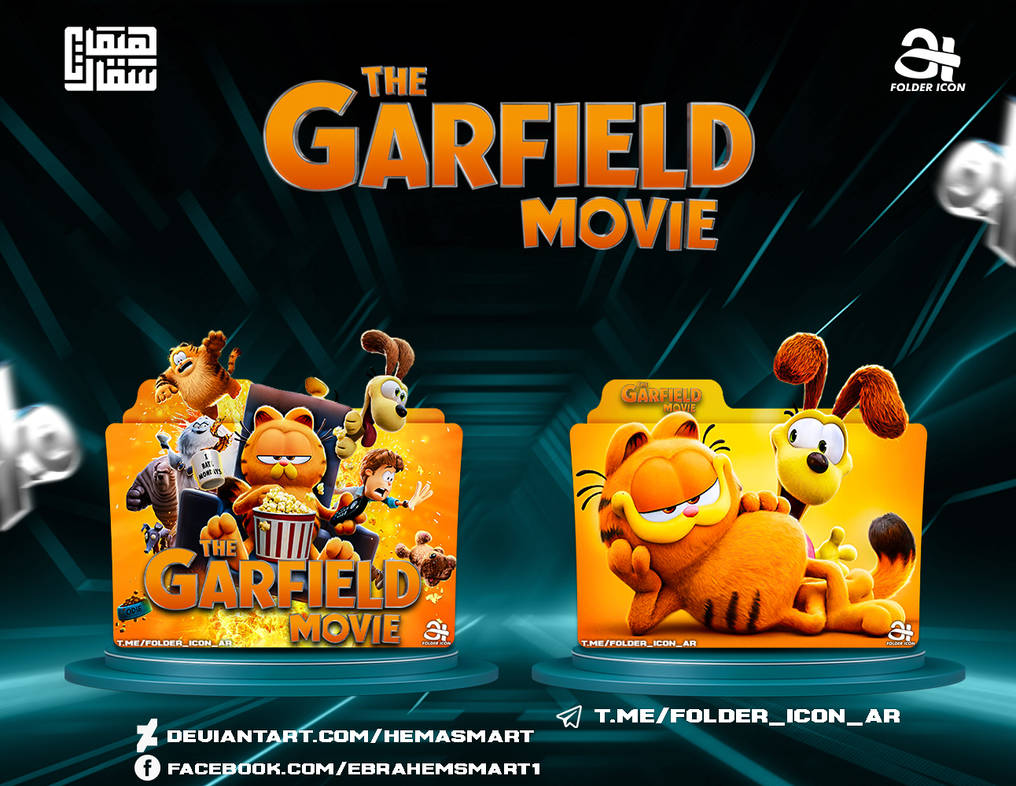 The Garfield Movie 2024 Folder Icon by hemasmart on DeviantArt