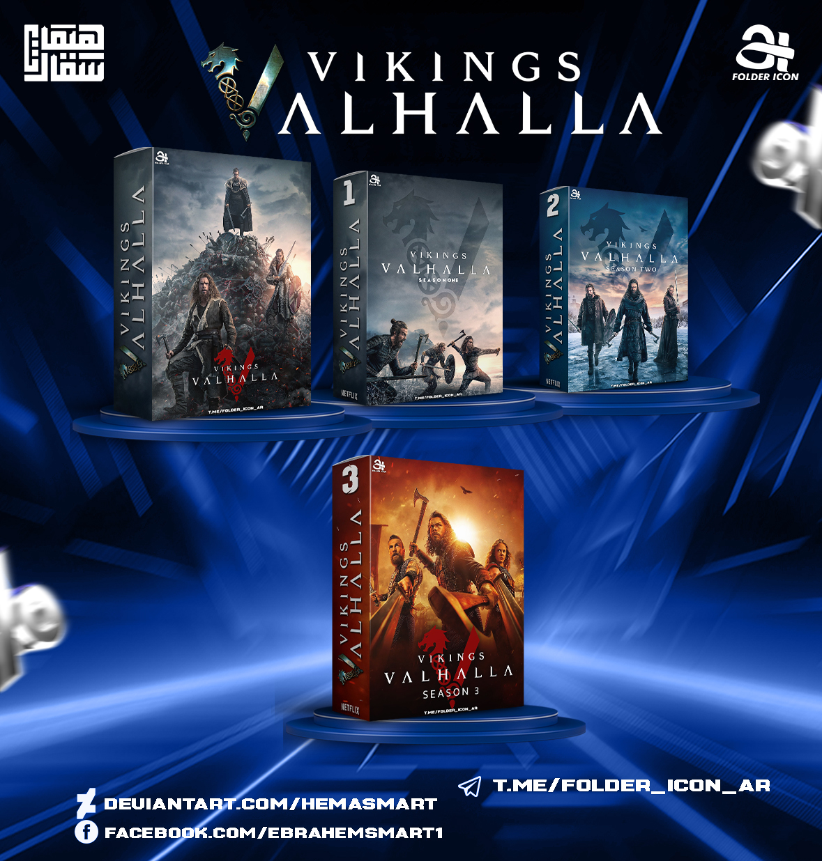 Vikings Valhalla 2022 Folder Icon by hemasmart on DeviantArt