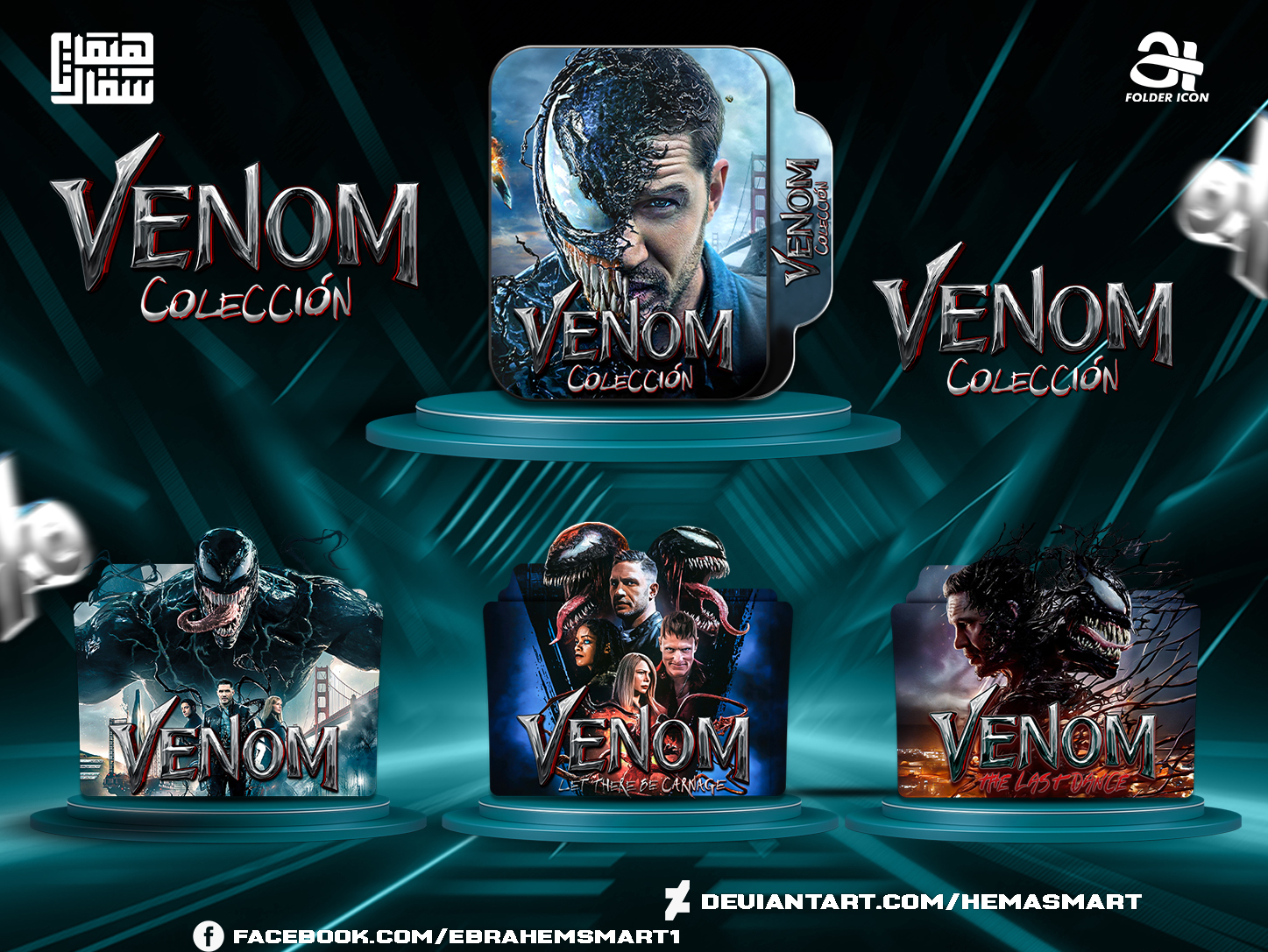 Venom Collection Folder Icon by hemasmart on DeviantArt