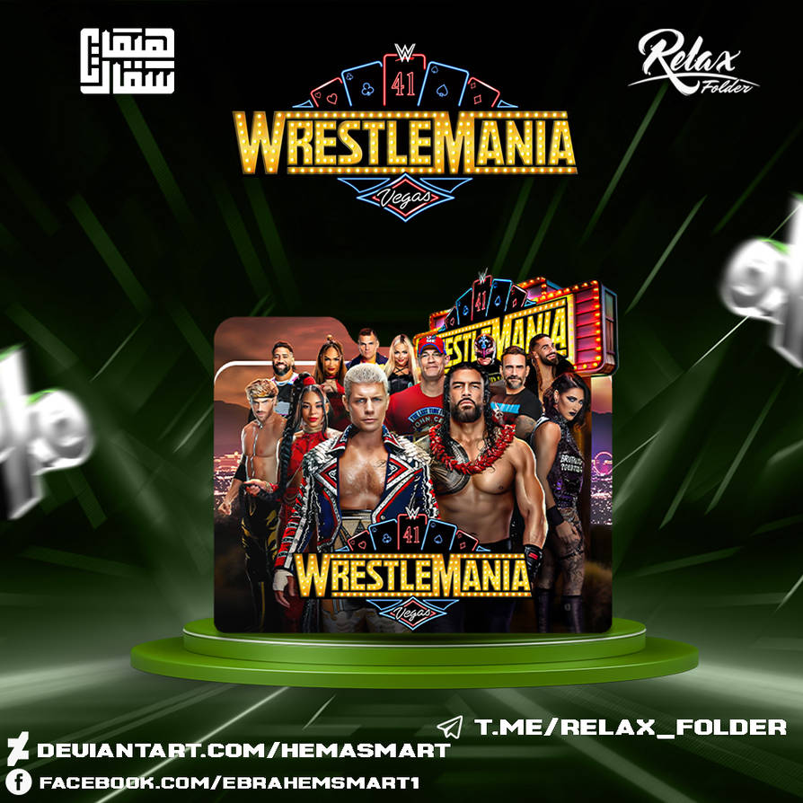 WWE WrestleMania 41 Folder Icon by hemasmart on DeviantArt