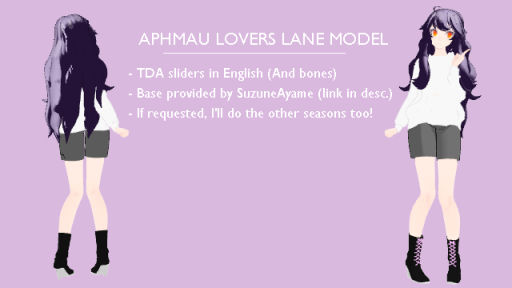 Mmd Tda Aphmau Models Custom CUSTOM VTUBER MODEL FULLBODY Art