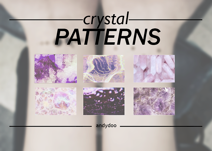/Crystal Patterns by AndydooGouldingMalik on DeviantArt