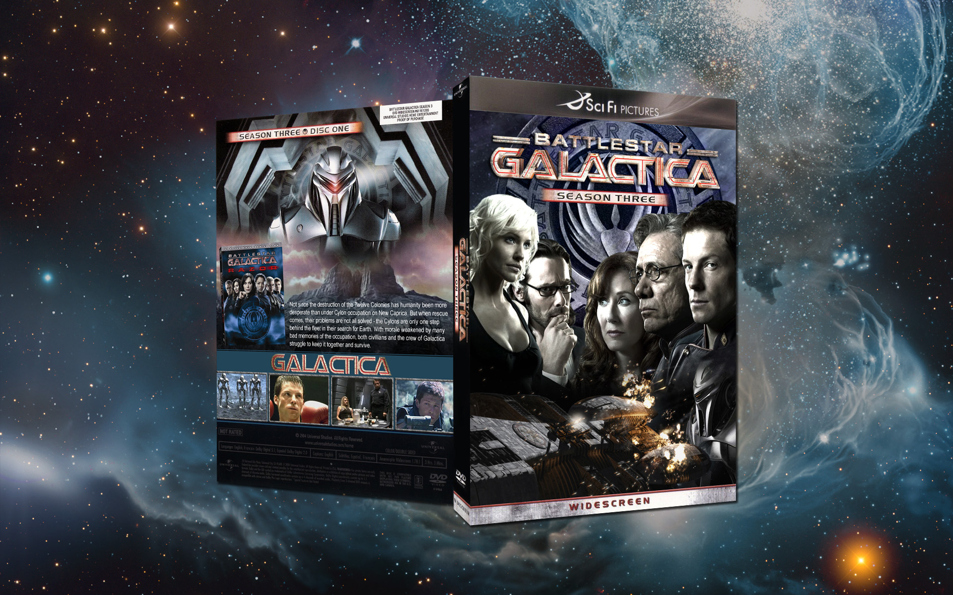 Battlestar Galactica 3 dvd by nuke-vizard on DeviantArt