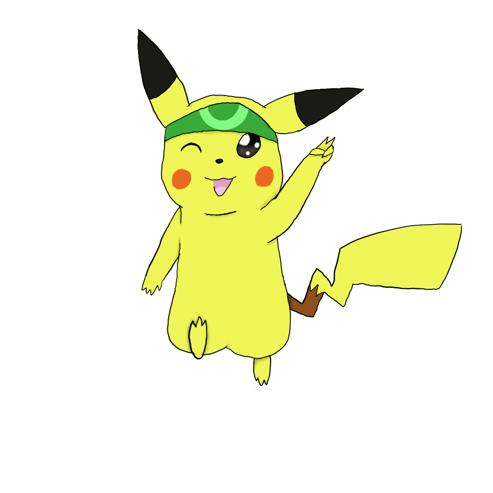 Ssb Collab- Pikachu by littlerain999 on DeviantArt