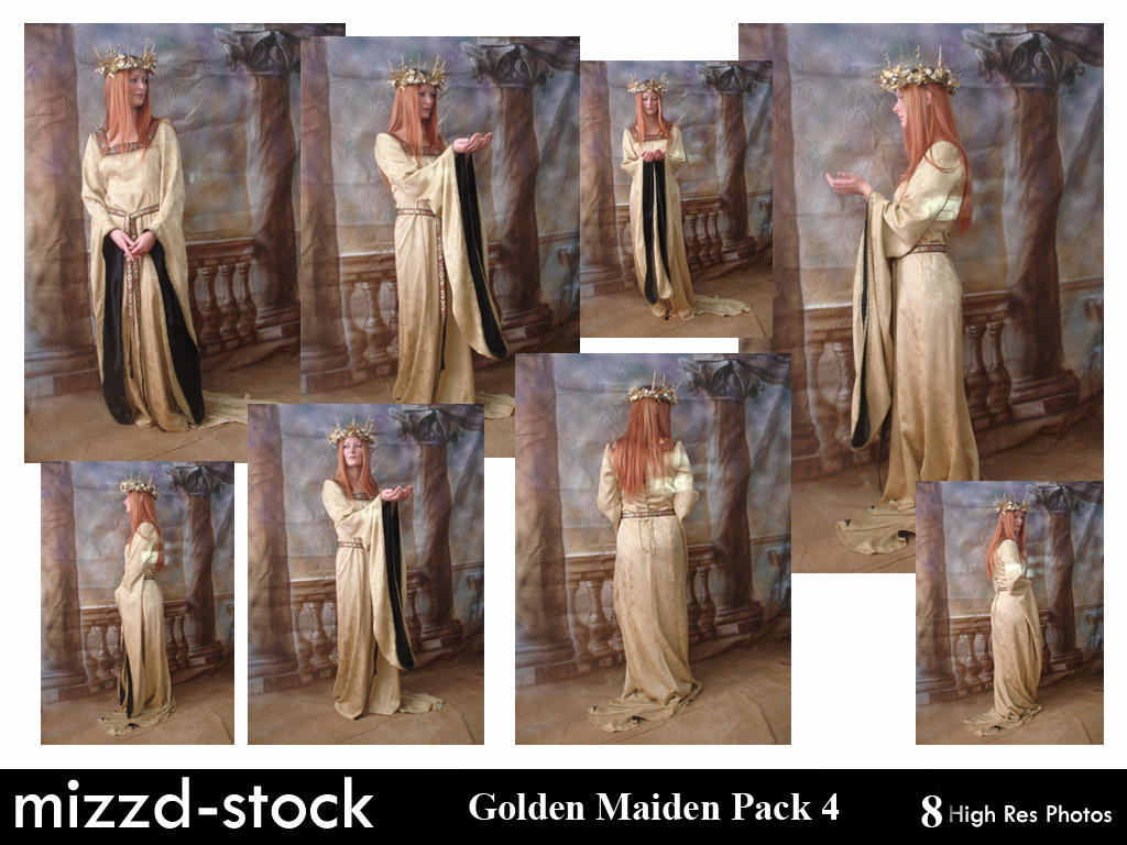 Golden Maiden Pack 4 by mizzd-stock on DeviantArt