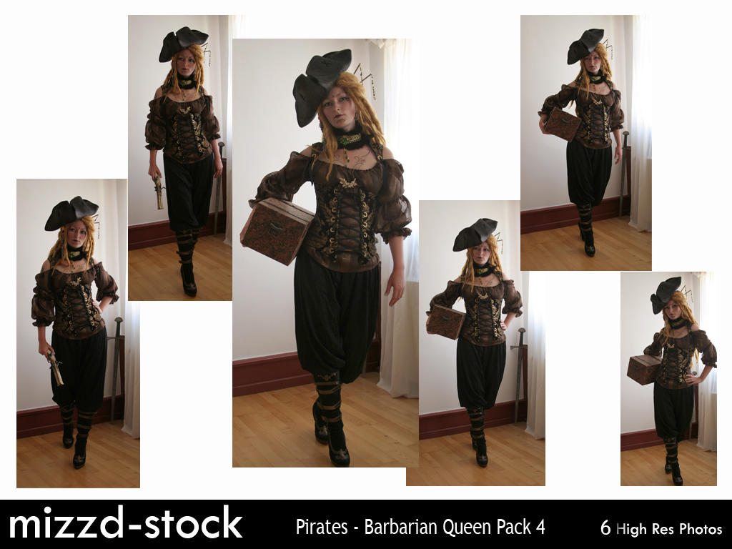 Pirates - Barbarian Queen Pack 4 by mizzd-stock on DeviantArt