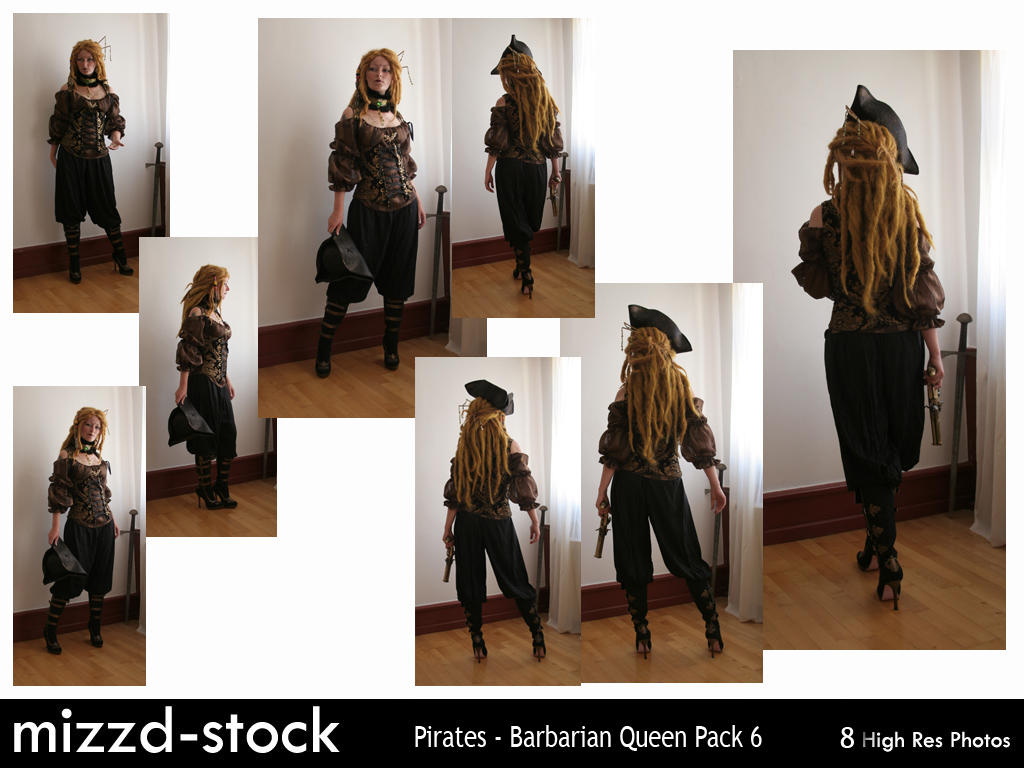 Pirates - Barbarian Queen Pack 6 by mizzd-stock on DeviantArt