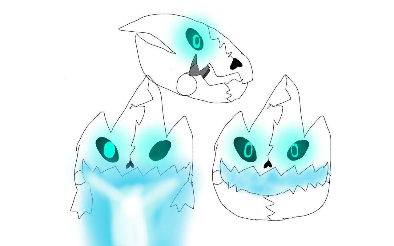 Gaster Blasters by souluvable on DeviantArt