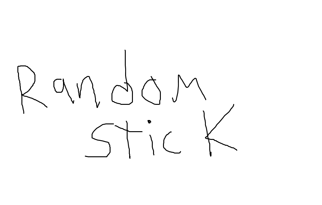 Random Stick by segajosh3 on DeviantArt