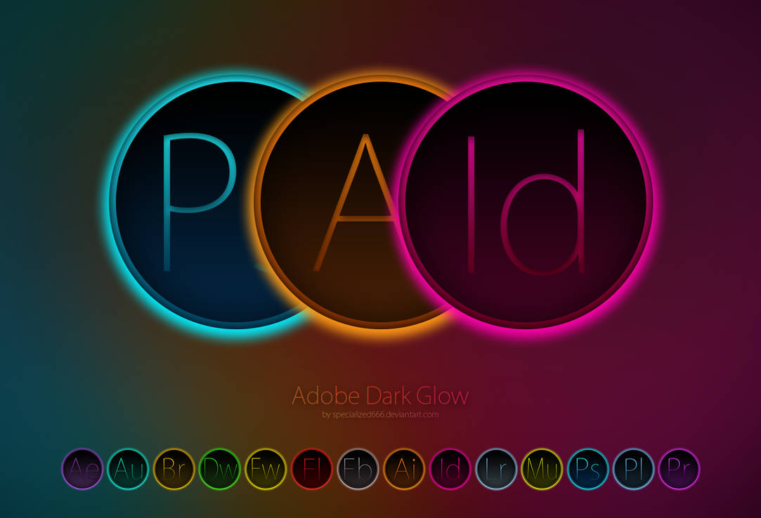 Adobe Dark Glow by specialized666 on DeviantArt