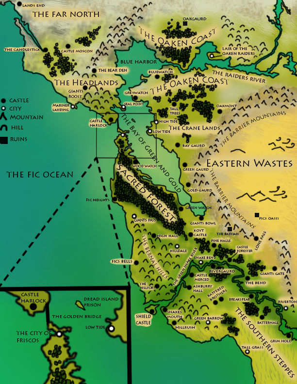 Fantasy Map by JakeLuden on DeviantArt