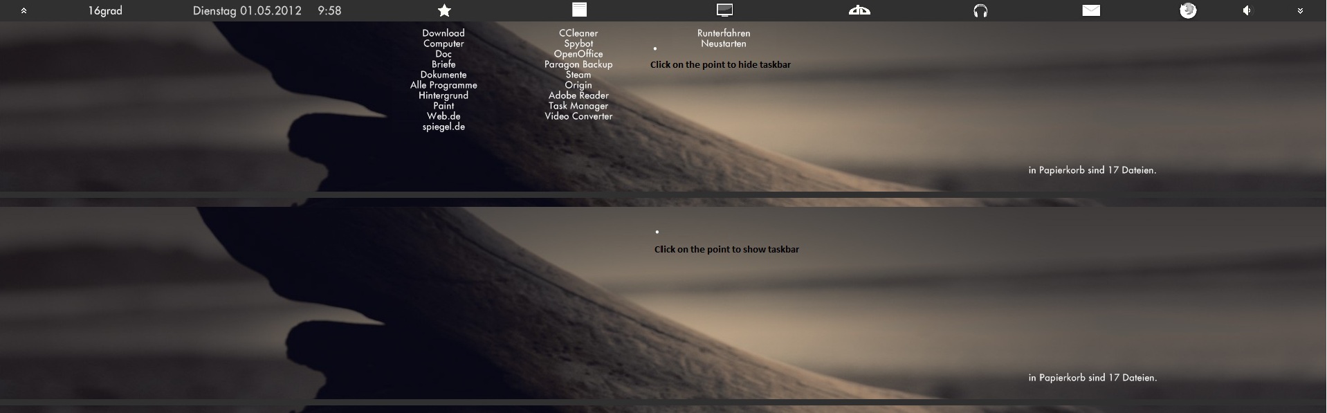 taskbar 2.0 1.05.2012 by DocBerlin77 on DeviantArt