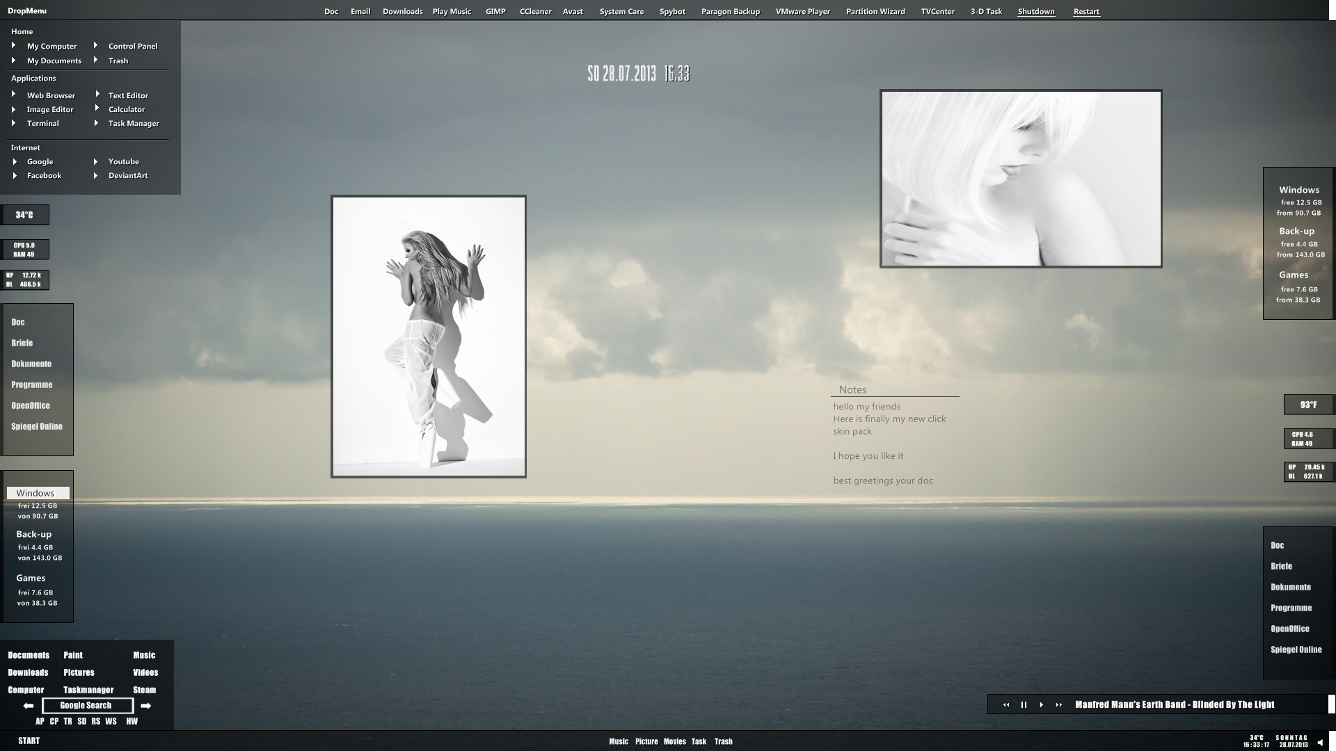 Rainmeter Skins on Skinnerz - DeviantArt